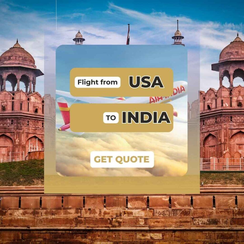 USA to INDIA - Desmo Travel